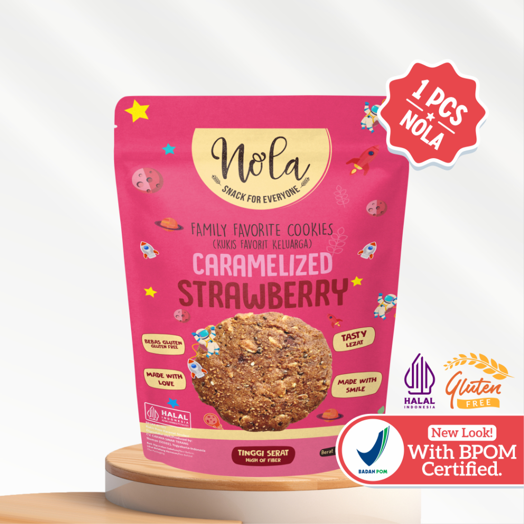 Jual Paket Nola Gluten Free Cookies 4 Varian | Shopee Indonesia