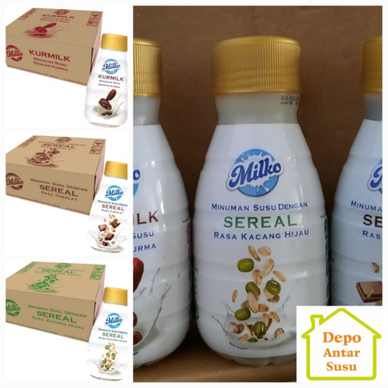 Jual Susu Milko 200ml (boleh mix rasa) | Shopee Indonesia