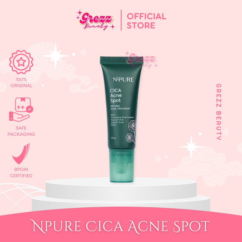 Jual Npure Cica Acne Spot Treatment | Shopee Indonesia