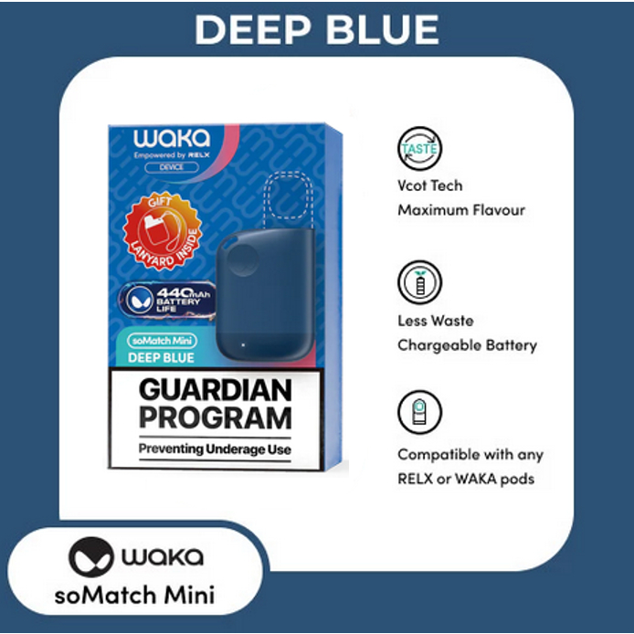Jual WAKA soMatch Mini Device - Deep Blue | Shopee Indonesia