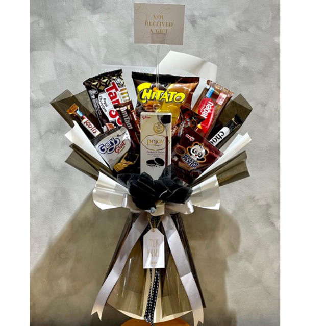 Jual BnW Snack Bouquet - BUCKET SNACK MURAH / BUKET SNACK/ BADIAH ...