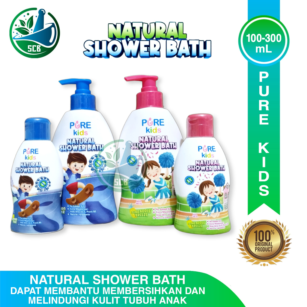 Jual Pure Kids Natural Shower Bath - Sabun Mandi Anak | Shopee Indonesia