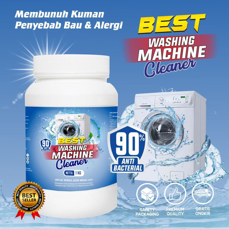 Jual PEMBERSIH MESIN CUCI - BEST Washing Machine cleaner PREMIUM 1kg ...