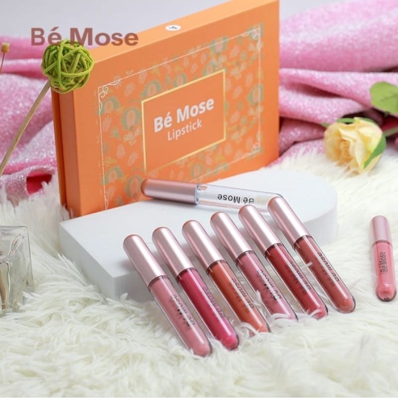 Jual BE MOSE LIPSTIK LIPMATE || 1 box 8 lipstik | Shopee Indonesia