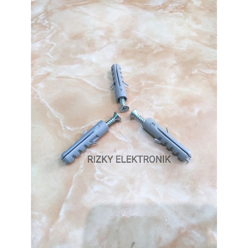 Jual Paket Komplit Sekrup Skrup 8mm Tembok Dinding Tinggal Pasang ...