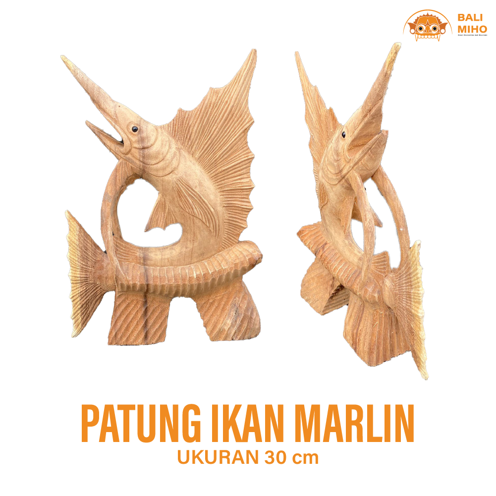 Jual Patung Ikan Marlin Small 30 cm - Pajangan Ikan Marlin - Patung ...