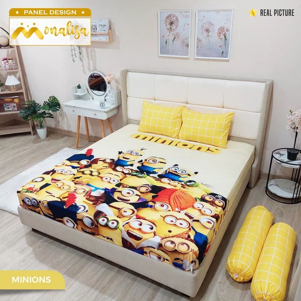 Jual MONALISA - SPREI PREMIUM PANEL SET 90/100/120/140/160/180 MOTIF ...
