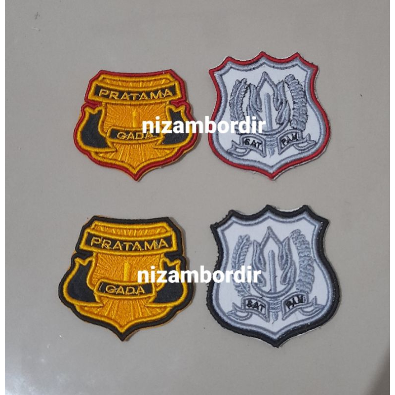 Jual [ADA VARIASI WARNA BISA DIPILIH] LOGO BORDIR TIMBUL GADA PRATAMA ...