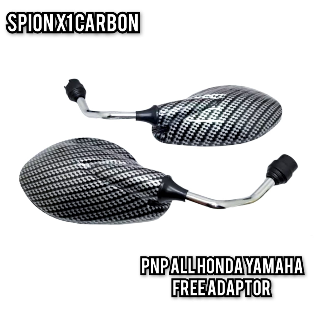 Jual Spion X 1 Carbon Variasi PNP Yamaha Honda Beat Vario Nmax Mio Pcx ...
