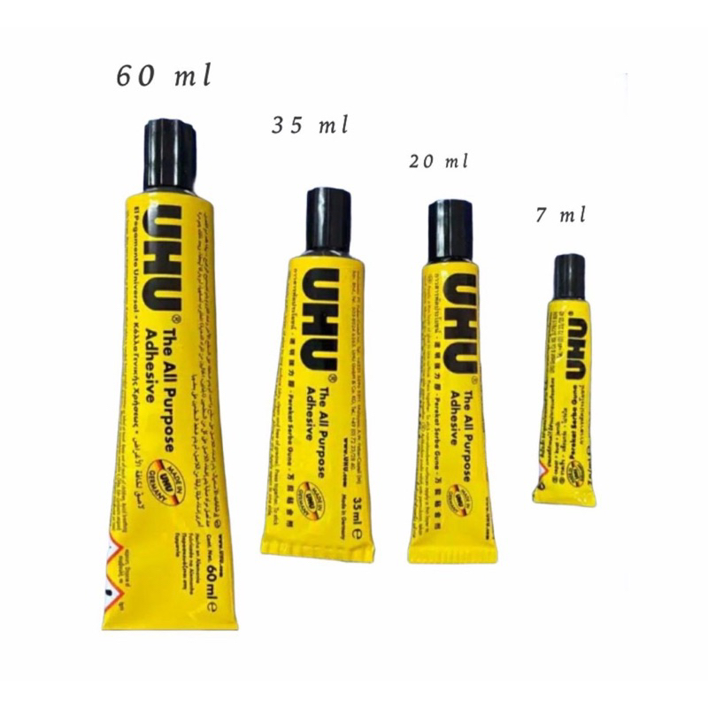 Jual LEM UHU 7ml & 20ml - LEM SERBAGUNA CRAFT DIY UHU 7ML / 20ML | Shopee Indonesia