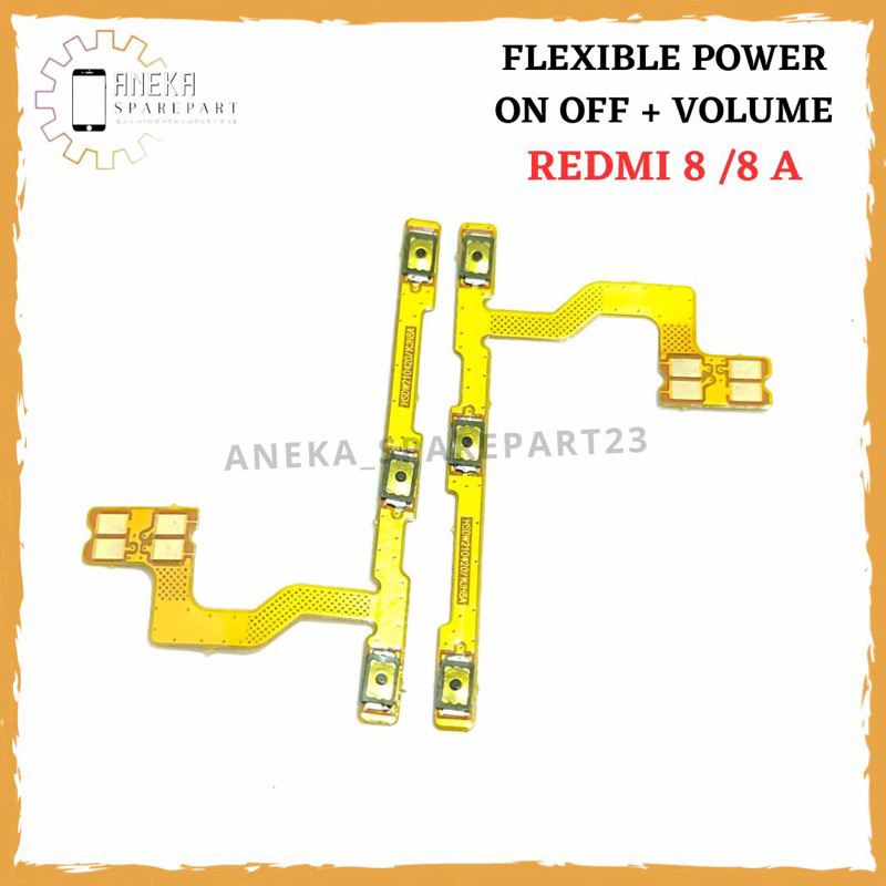 Jual Fleksible Tombol On off + Volume Redmi 8 / 8A / 8A Pro | Shopee Indonesia