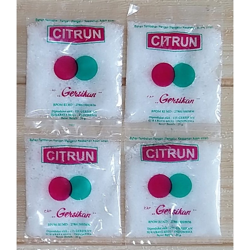 Jual Citrun Cap Gresikan Per-10pcs @20gr / Citrun / Sitrun / Citrun ...