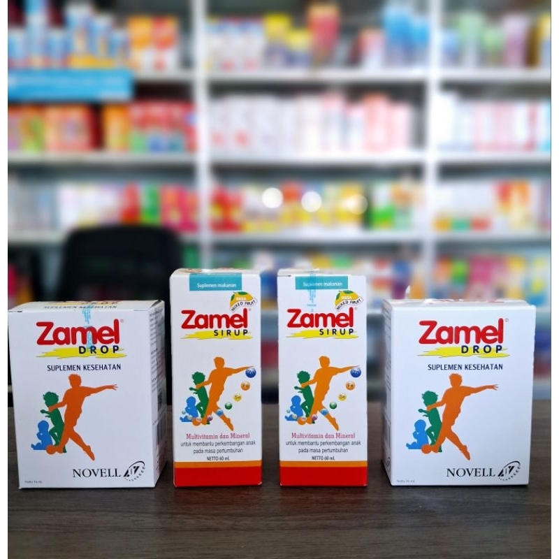 Jual ZAMEL & PEDIMIN (Multvitamin Untuk Nafsu Makan & Tumbuh Kembang ...