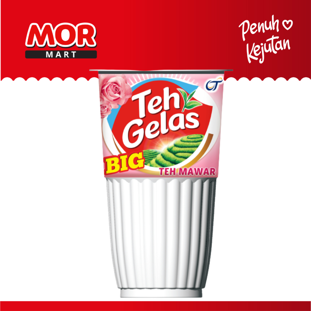 Jual TEH GELAS Teh Mawar Big Cup 250ml | Shopee Indonesia