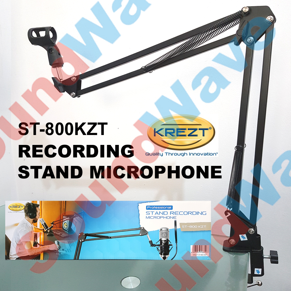 Jual KREZT STAND MIC MEJA ROBOT BOOM ARM - MICROPHONE PODCAST ...