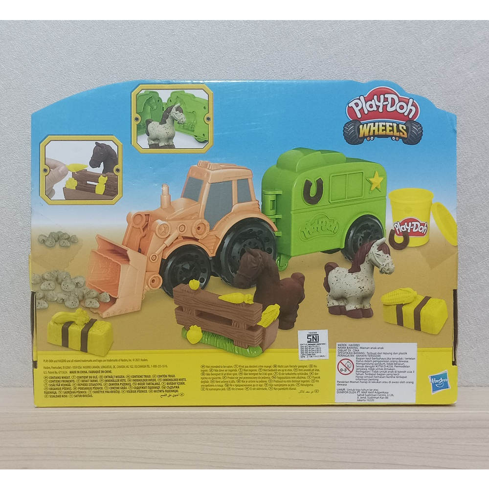 Jual Play-Doh Wheels ( Tractor Farm Truck ) Hasbro Mainan Lilin ...