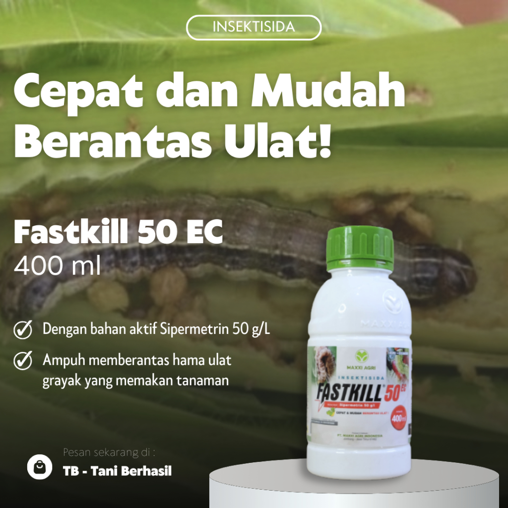 Jual Insektisida Fastkill 50 EC 400 ml, Cepat dan Mudah Berantas Ulat | Shopee Indonesia