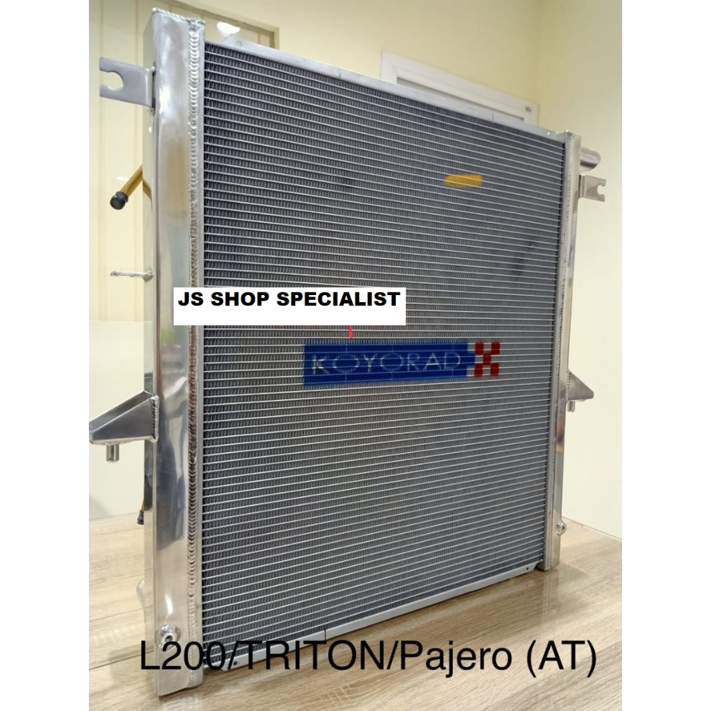 Jual Radiator Pajero EXCEED Sport/L200/Triton-AT KOYORAD RACING 48mm ...