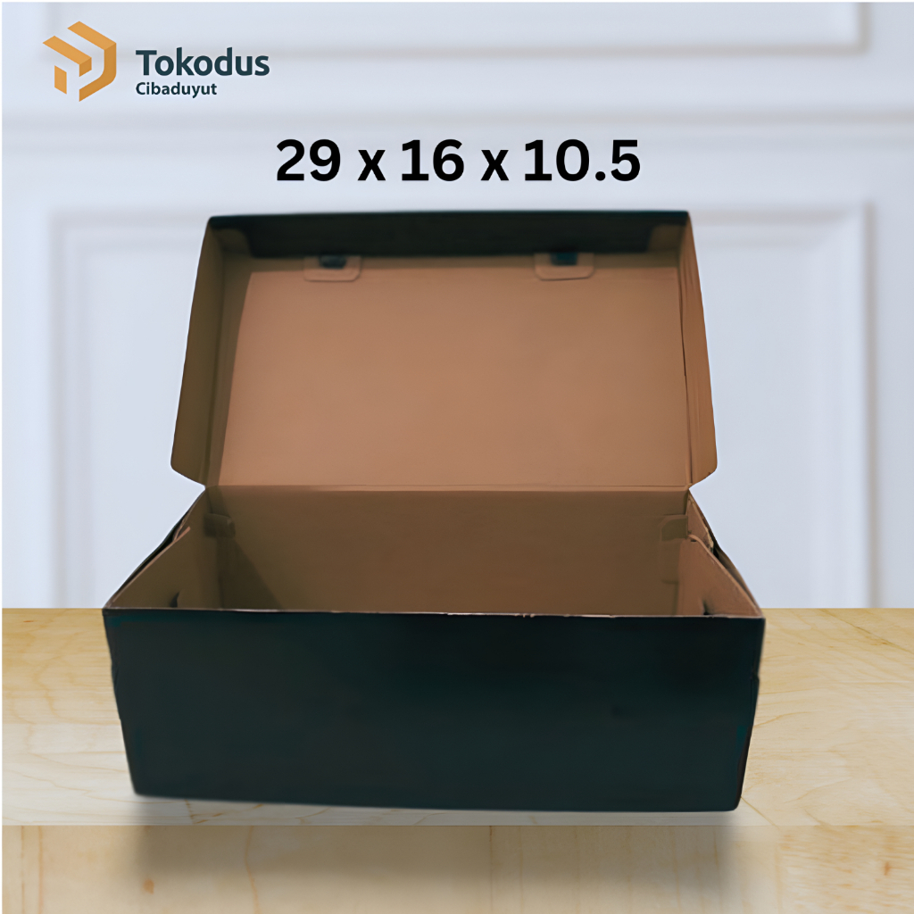 Jual Kardus Box Sepatu polos Hitam | Kotak sepatu | Dus Sepatu Warna ...