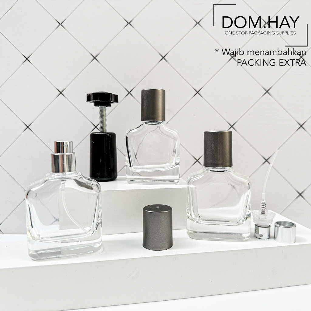 Jual 30ml Botol Parfum Tutup Grey Zara SEMI PRESS Tidak Bisa Isi Ulang ...