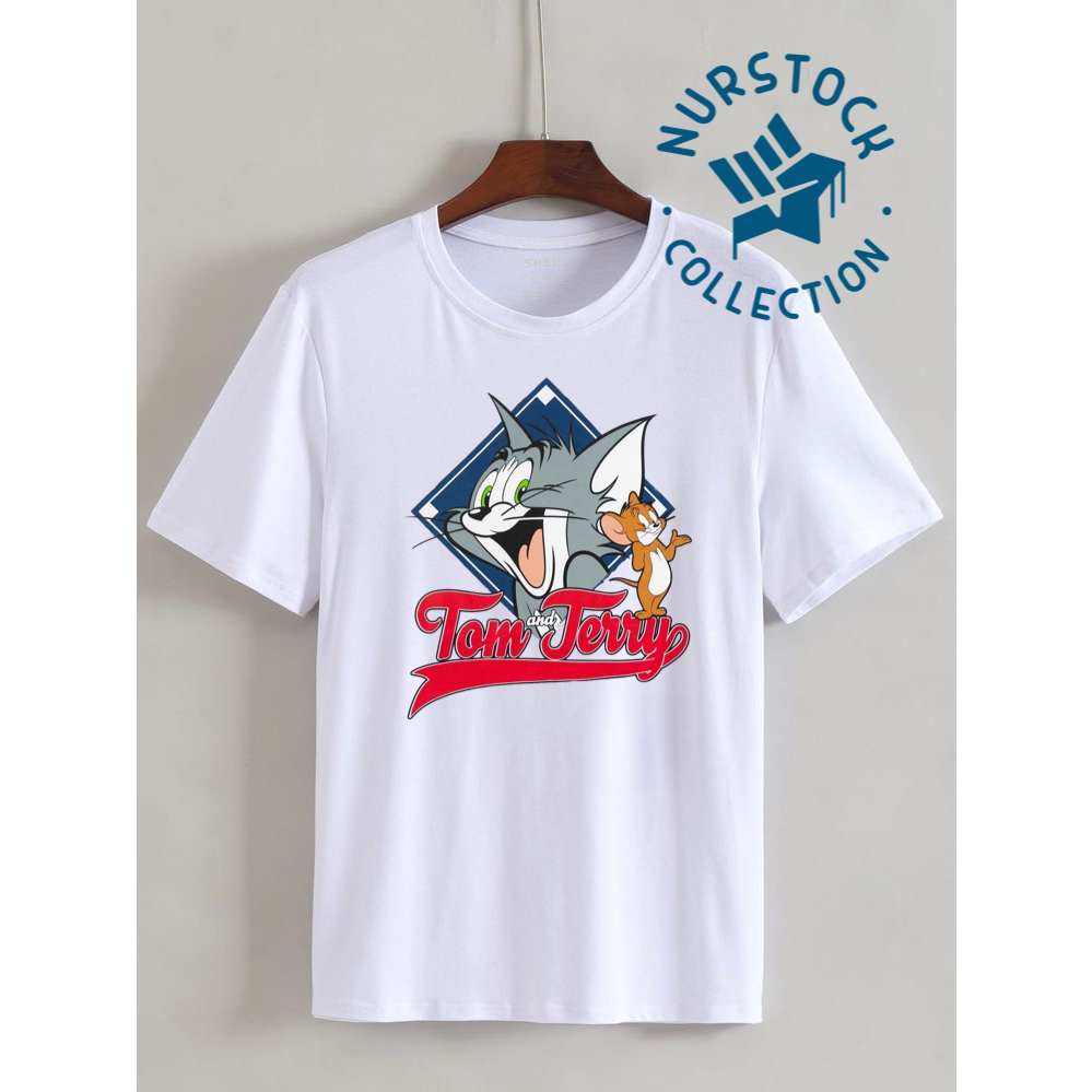 Jual KAOS TOM AND JERRY - TSHIRT KAOS TOM AND JERRY - PREMIUM CATTON ...