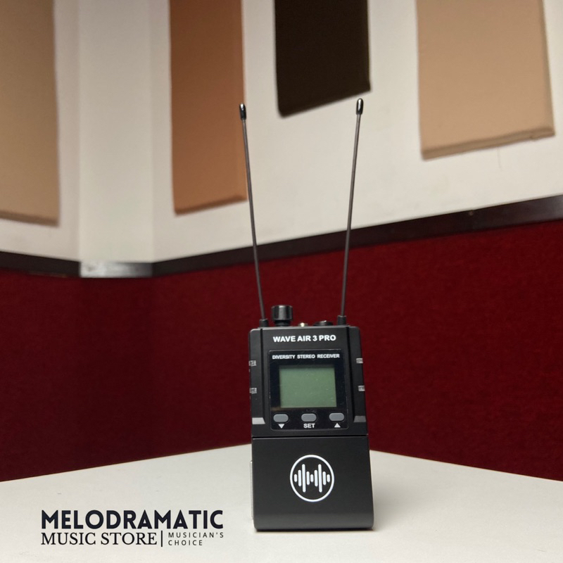 Jual AIR MONITOR WAVE AIR PRO 3 WIRELESS IEM RECEIVER | Shopee Indonesia