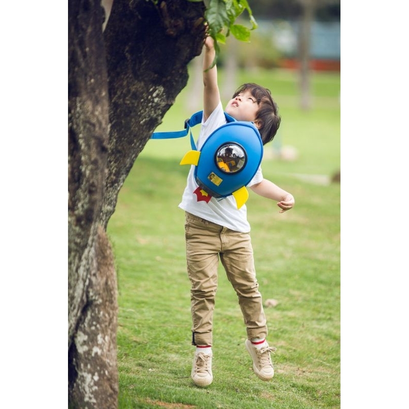 Jual supercute rocket backpack, Tas rocket anak, Tas anak bentuk rocket ...
