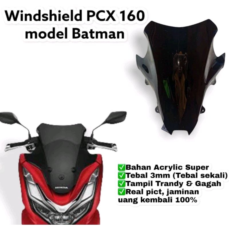 Jual VISOR PCX 160 All NEW TEBAL 3MILI | Shopee Indonesia