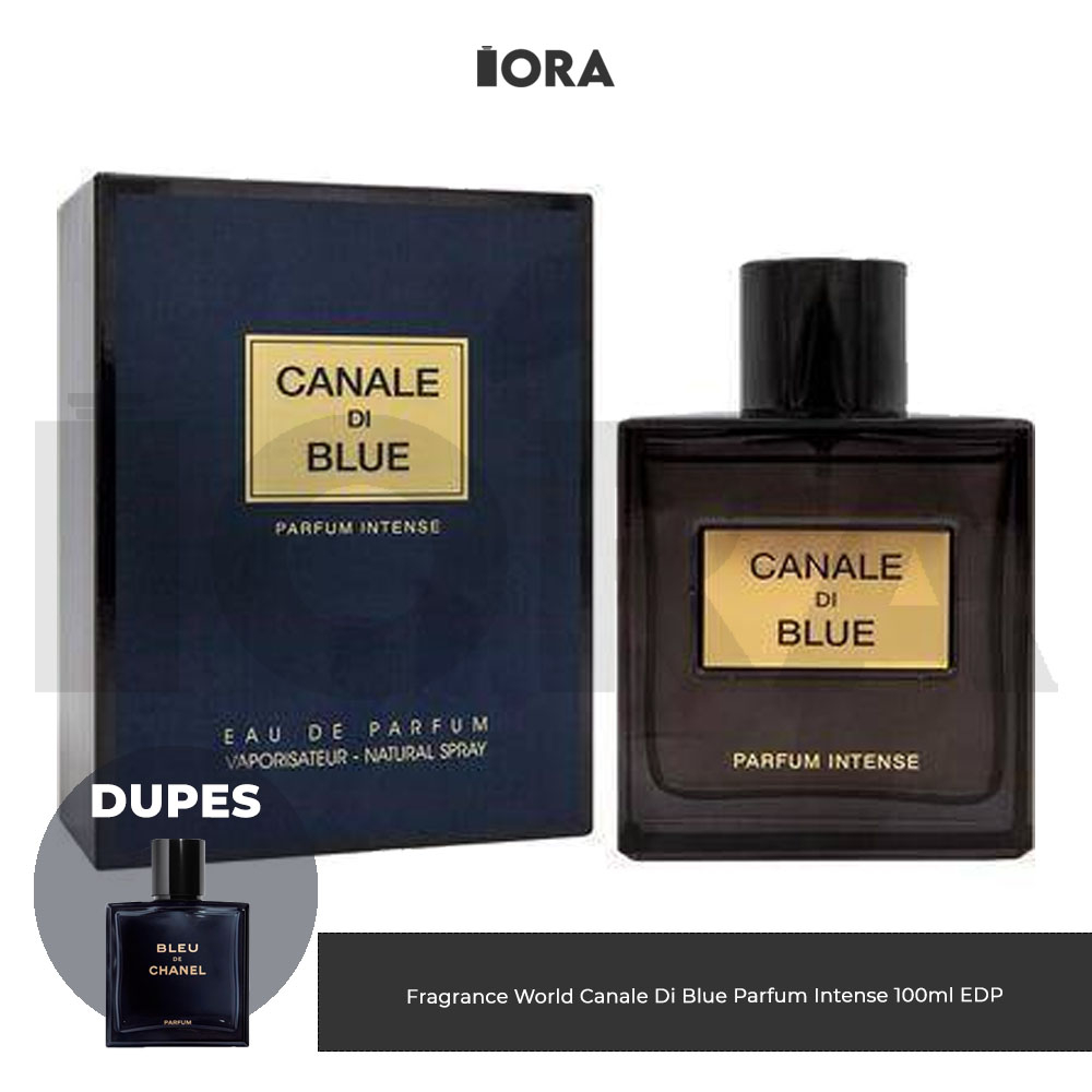 Jual FRAGRANCE WORLD Canale Di Blue Parfum Intense 100ml Eau De Parfum ...