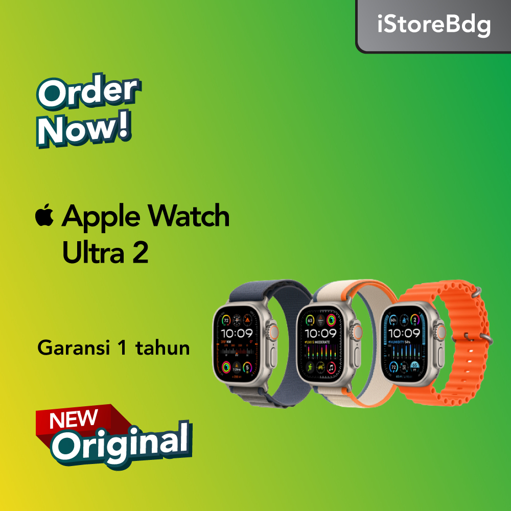 Jual Apple Watch Ultra 2 2023 49mm Alpine Trail Loop Ocean Band Resmi ...