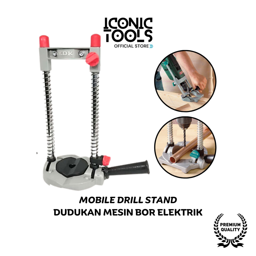 Jual Dudukan Mesin Bor Tangan Presisi Fleksibel Mobile Drill Stand ...