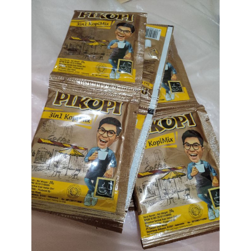 Jual Pikopi Kopi Mix 3in1 Coffee Mix Sachet | Shopee Indonesia