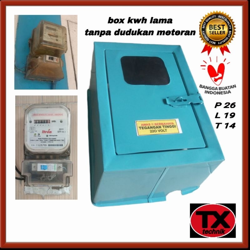 Jual Box kWh listrik meteran kecil/tanpa dudukan meteran | Shopee Indonesia