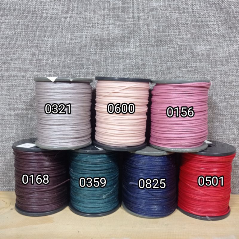 Jual Benang Wax Mocasin Serabraid Panjang 120 meter | Shopee Indonesia