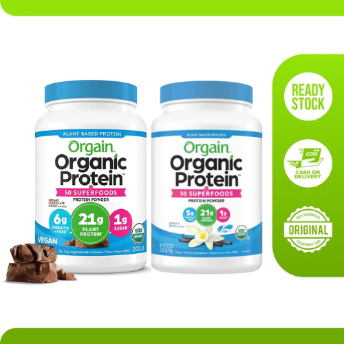 Jual Suplemen Fitness Orgain Organic Plant Protein Powder dan 50 ...