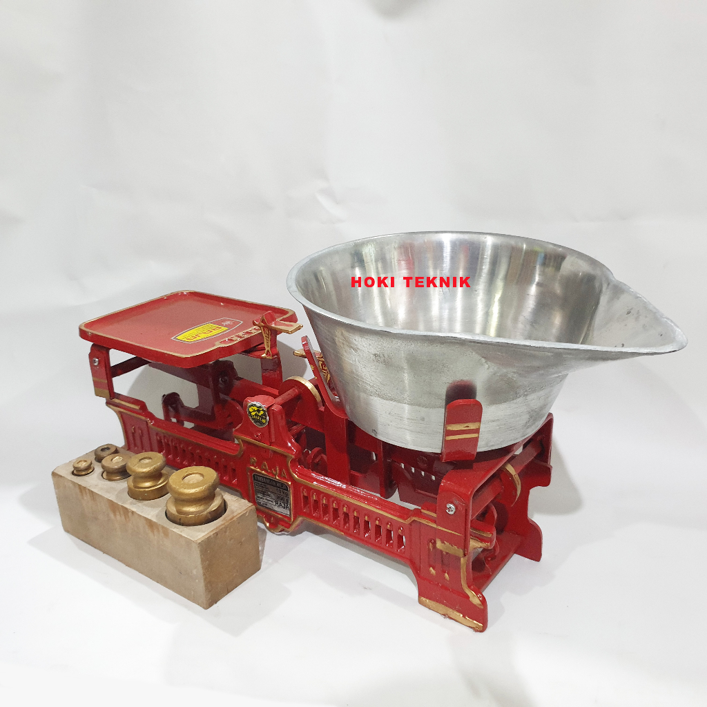 Jual Timbangan Bebek 10 Kg Merk Raja Set Batu Kuningan | Shopee Indonesia