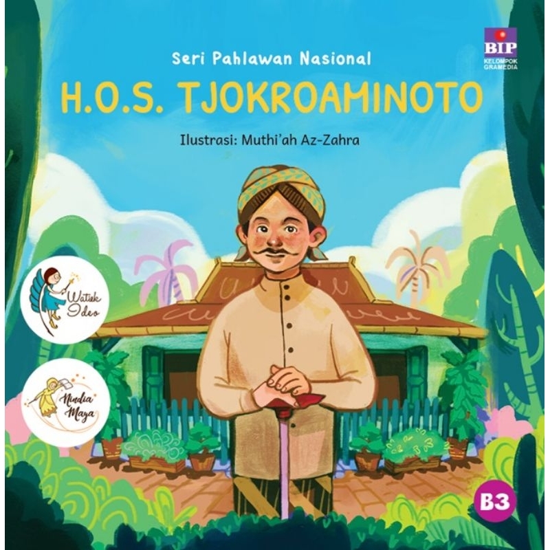 Jual Buku Seri Pahlawan Nasional Soekarno Mohammad Hatta Ki Hajar Dewantara Hos Cokroaminoto 