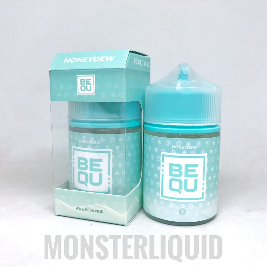 Jual BEQU HONEYDEW BY PODA X FVS CLOUD X RAYS 3MG 60ML BEKU | Shopee ...