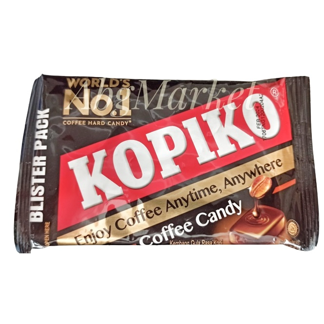 Jual Kopiko Permen Rasa Kopi / Coffee Candy Blister Pack 32 gr | Shopee ...