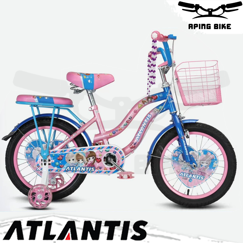 Jual Sepeda Atlantis Bell Plus 12" 16" 18" inch Sepeda Anak Permpuan ...