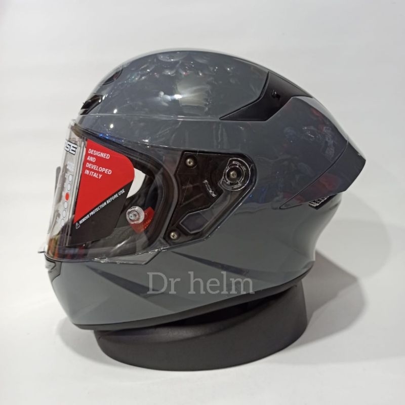 Jual HELM KYT TT COURSE SOLID GORILLA GREY | Shopee Indonesia