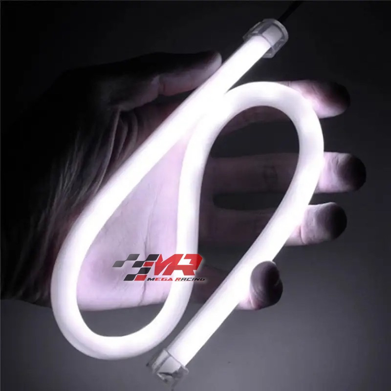 Jual COD Grade A Lampu Alis Dan Lampu Neon Motor Fleksibel 30cm Tidak ...