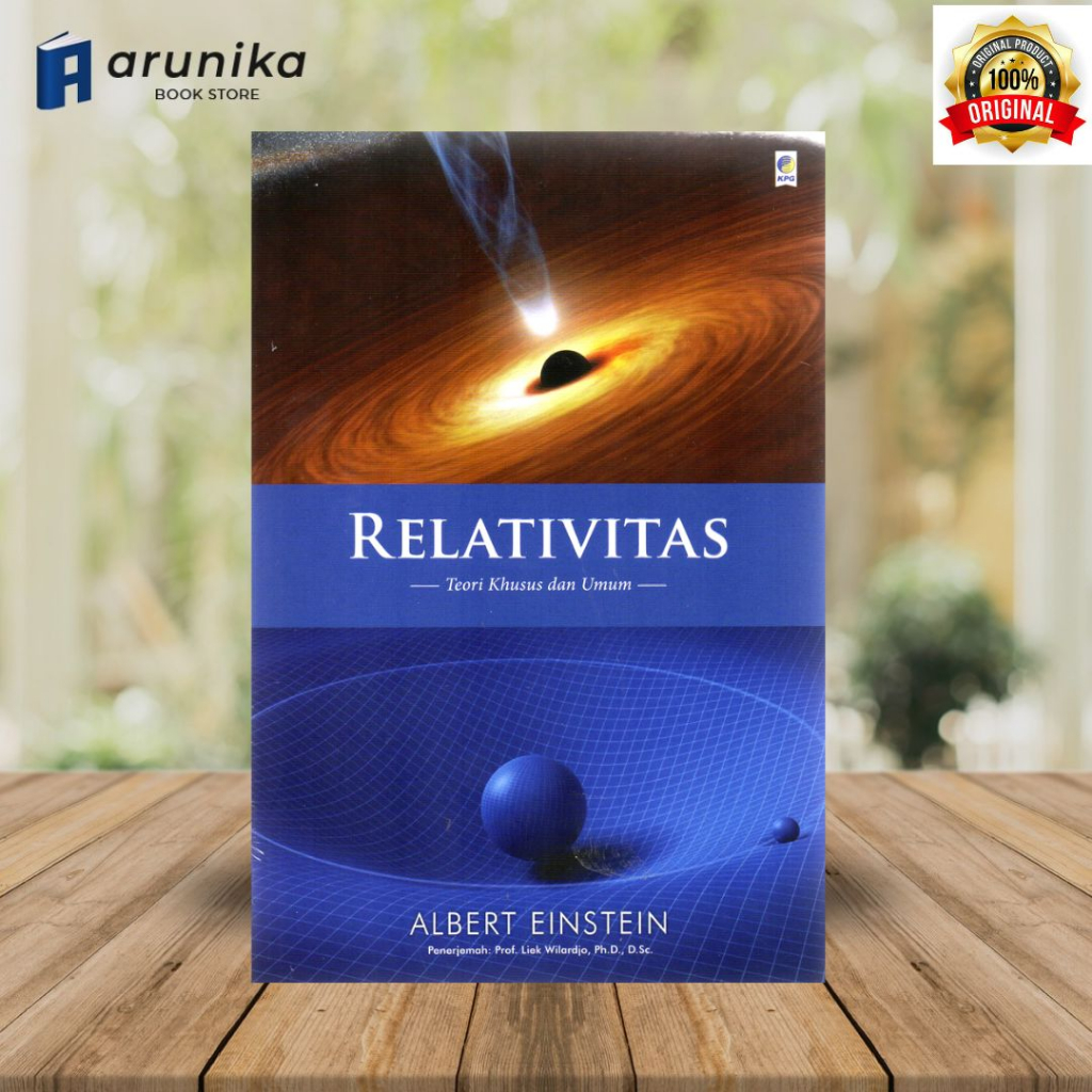 Jual Relativitas Teori Khusus dan Umum oleh Albert Einstein / Original | Shopee Indonesia