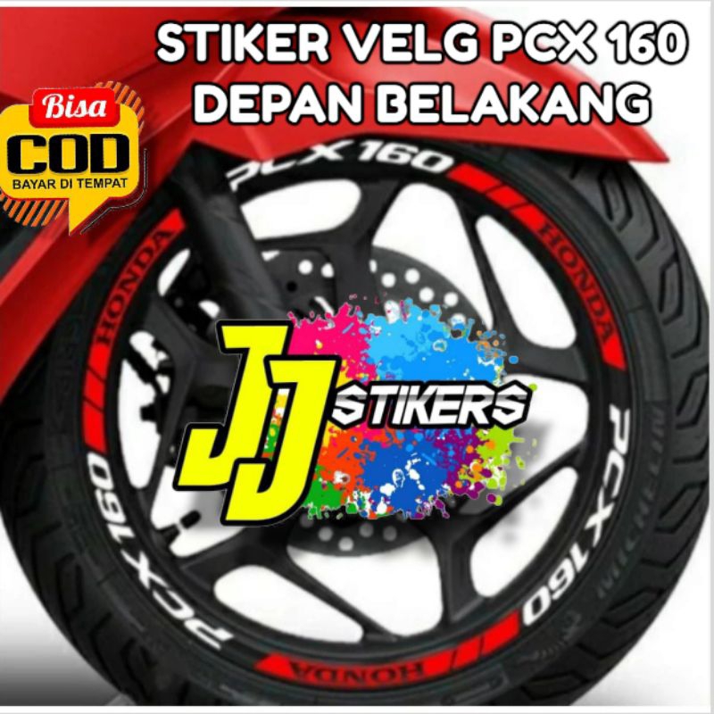 Jual sticker lis velg stiker velg HONDA PCX 160 | Shopee Indonesia