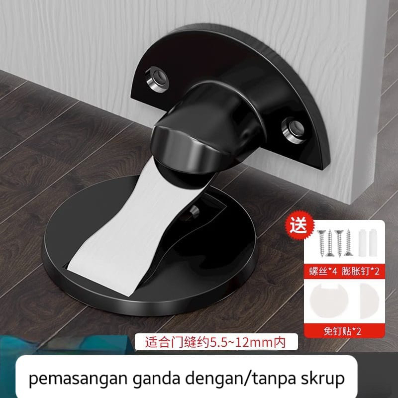 Jual Magnet penahan pintu anti collision magnetic door stopper ...