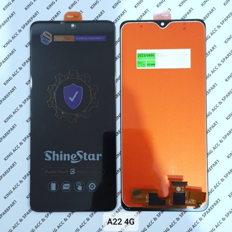 Jual LCD TOUCHSCREEN SAMSUNG GALAXY A22 LTE 4G A22 4G A225 A225F BLACK ...