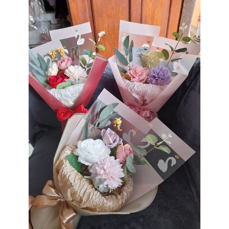 Jual Buket Korean Style / Buket Swan / Buket Bunga Premium / Buket ...
