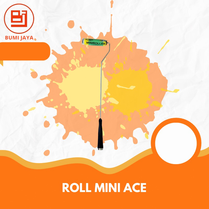 Jual kuas roll mini ace all paint | Shopee Indonesia