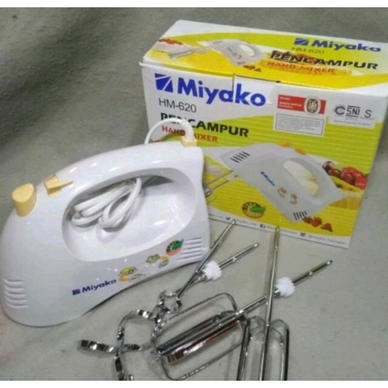 Jual Hand Mixer HM 620 Miyako | Shopee Indonesia