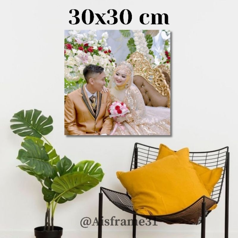 Jual cetak foto MDF 30x30cm | Shopee Indonesia